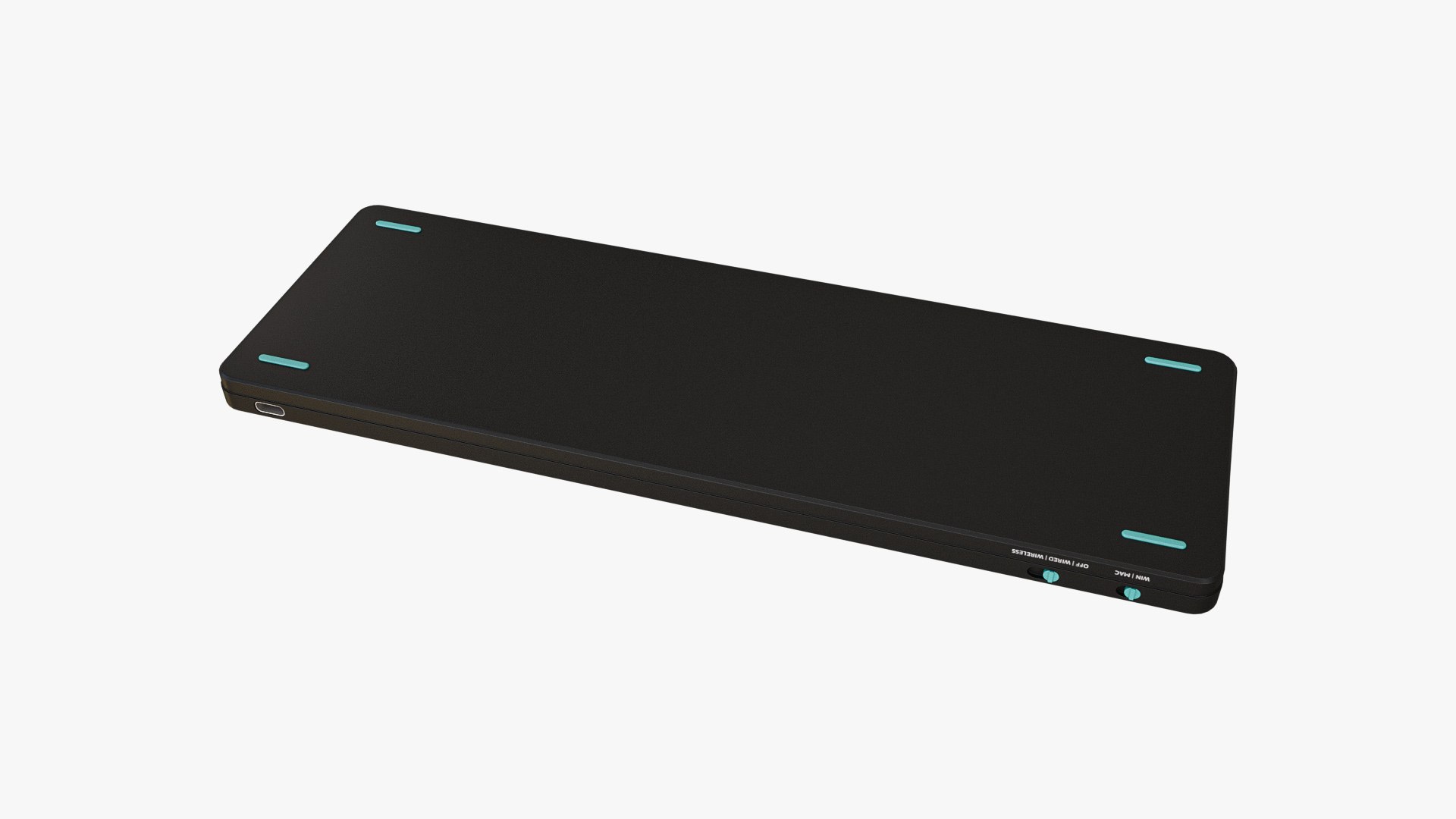 3D 65-Percent Layout Keyboard Black Model - TurboSquid 2074402