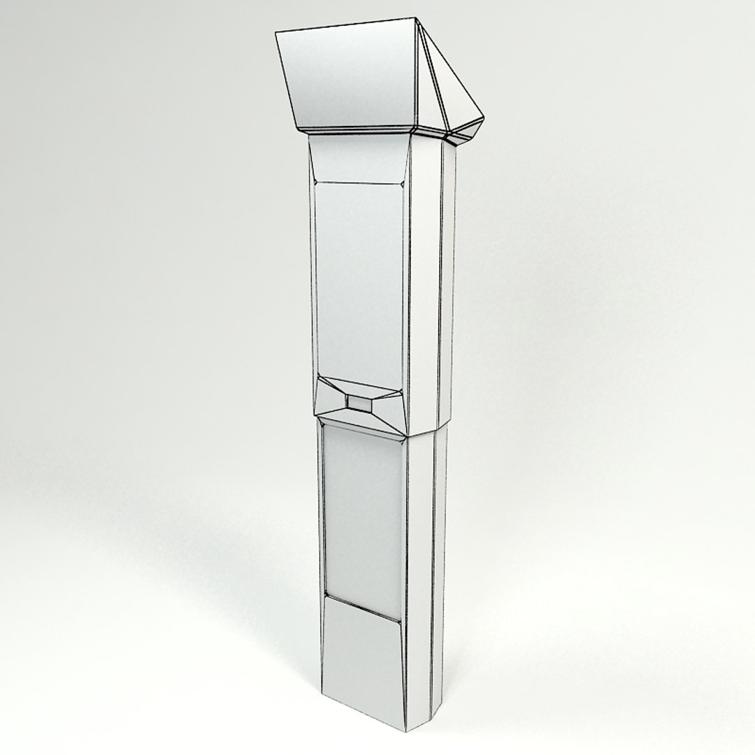 Parking Vending Machine 3d Model