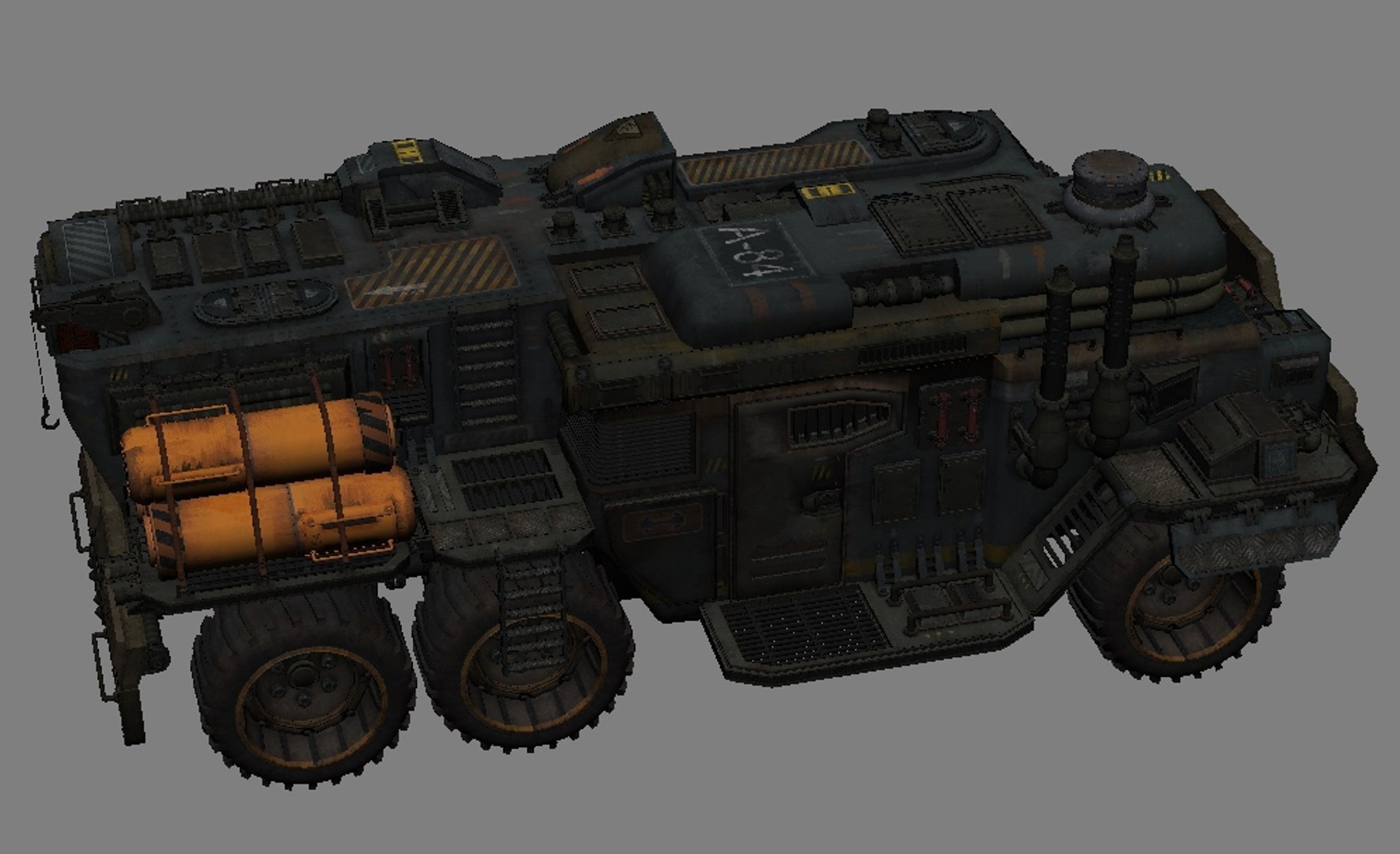 Lightwave Sci-fi Vehicle