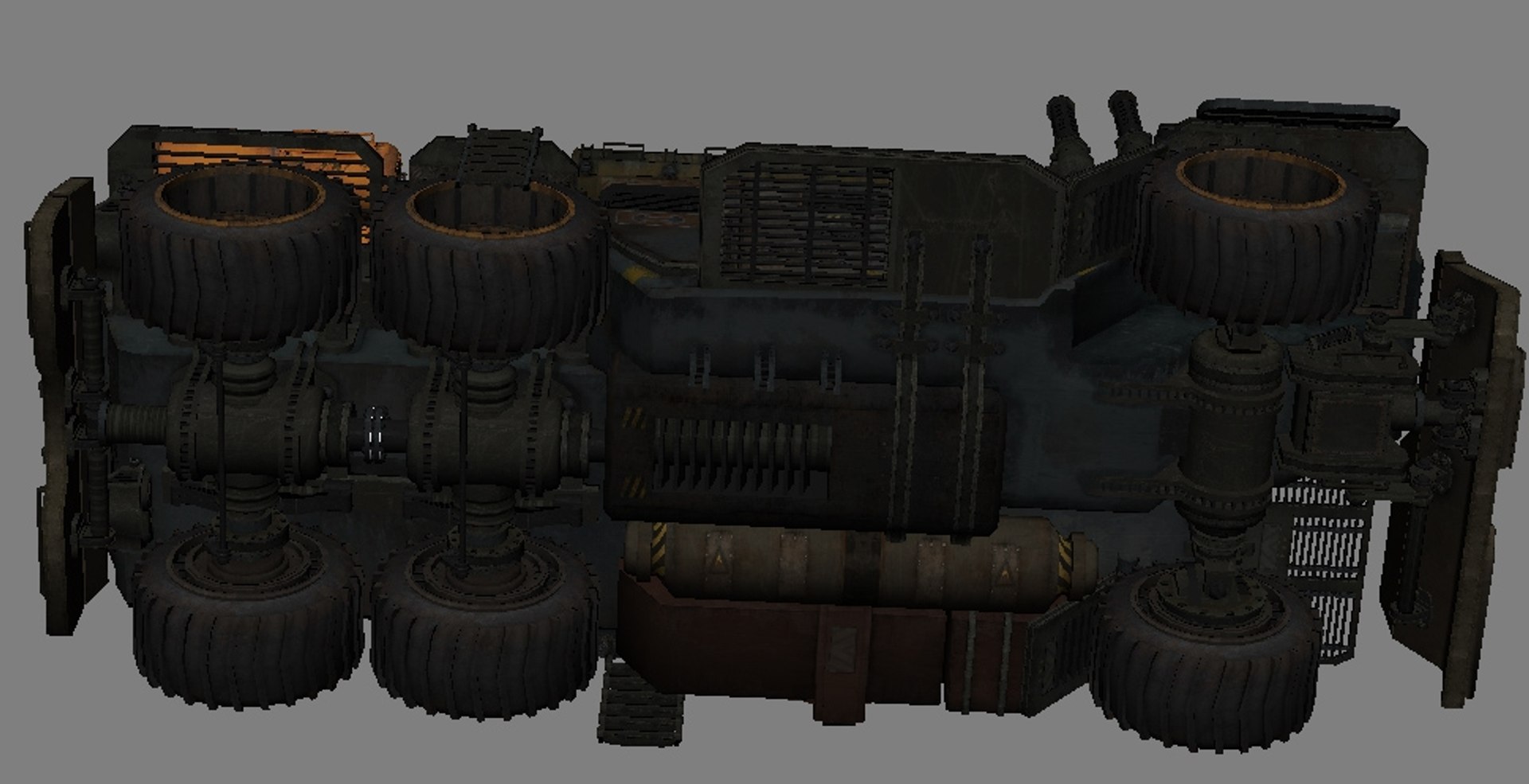 Lightwave Sci-fi Vehicle