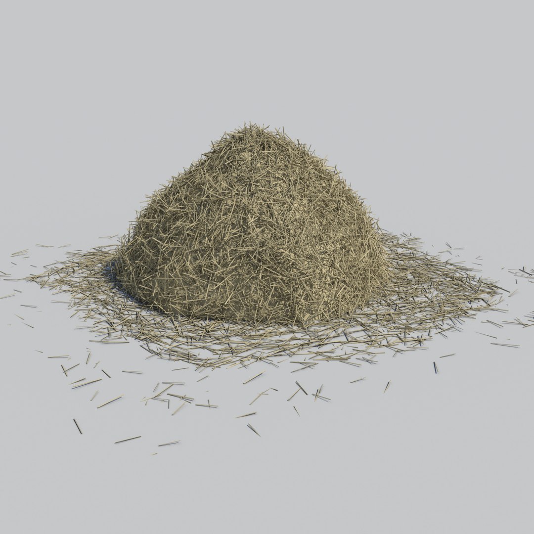 3d Haystack Hay Model