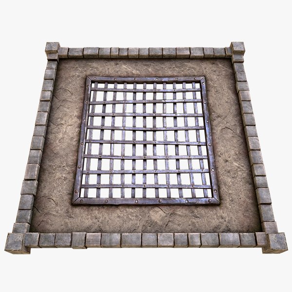 Medieval Castle Roof with Prison Bars 3D 모델 - TurboSquid 2018063