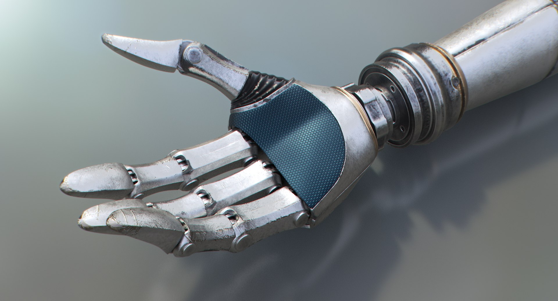 Robot Hand Arm 3D Model - TurboSquid 1350891