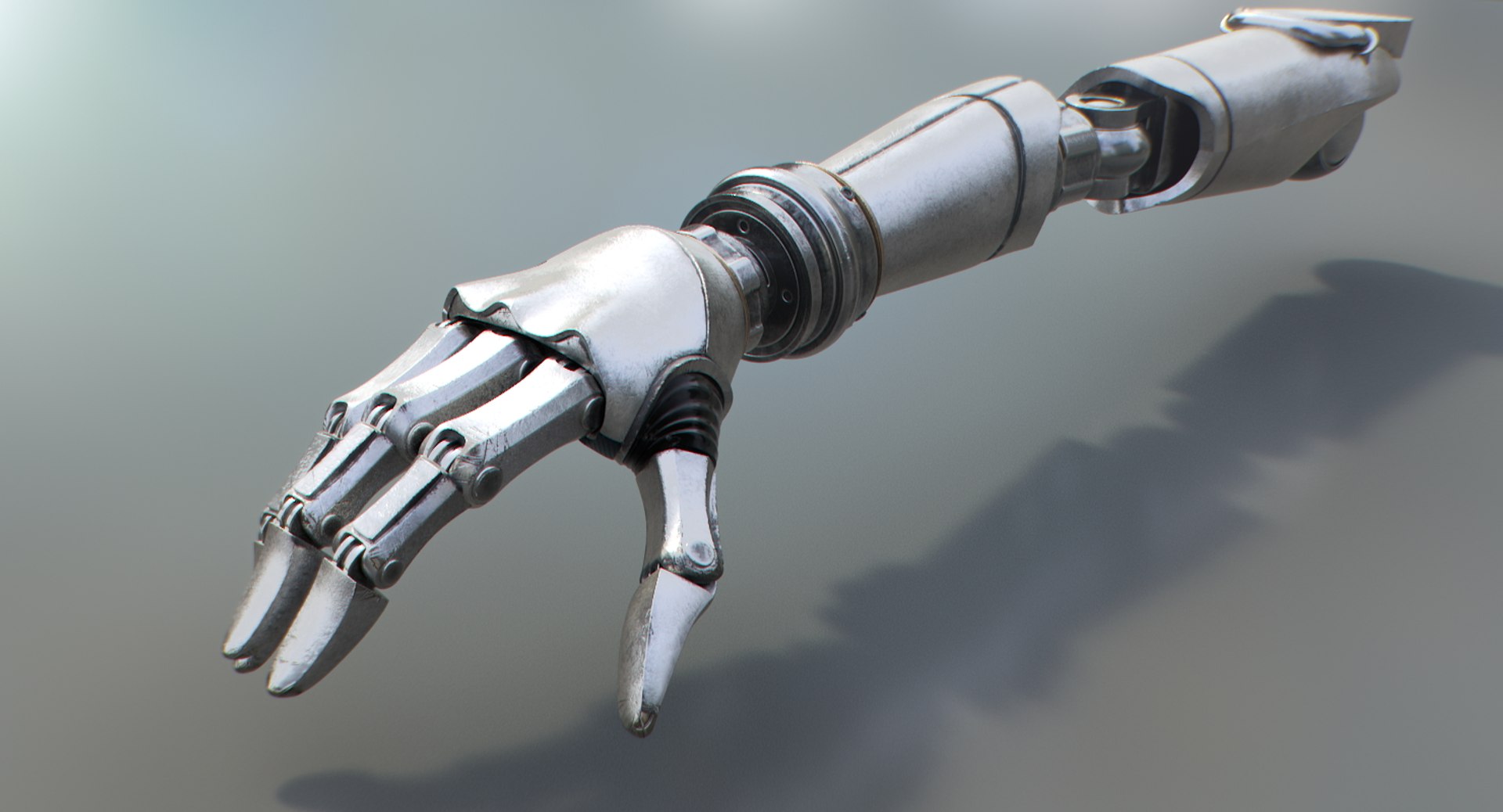Robot Hand Arm 3D Model - TurboSquid 1350891
