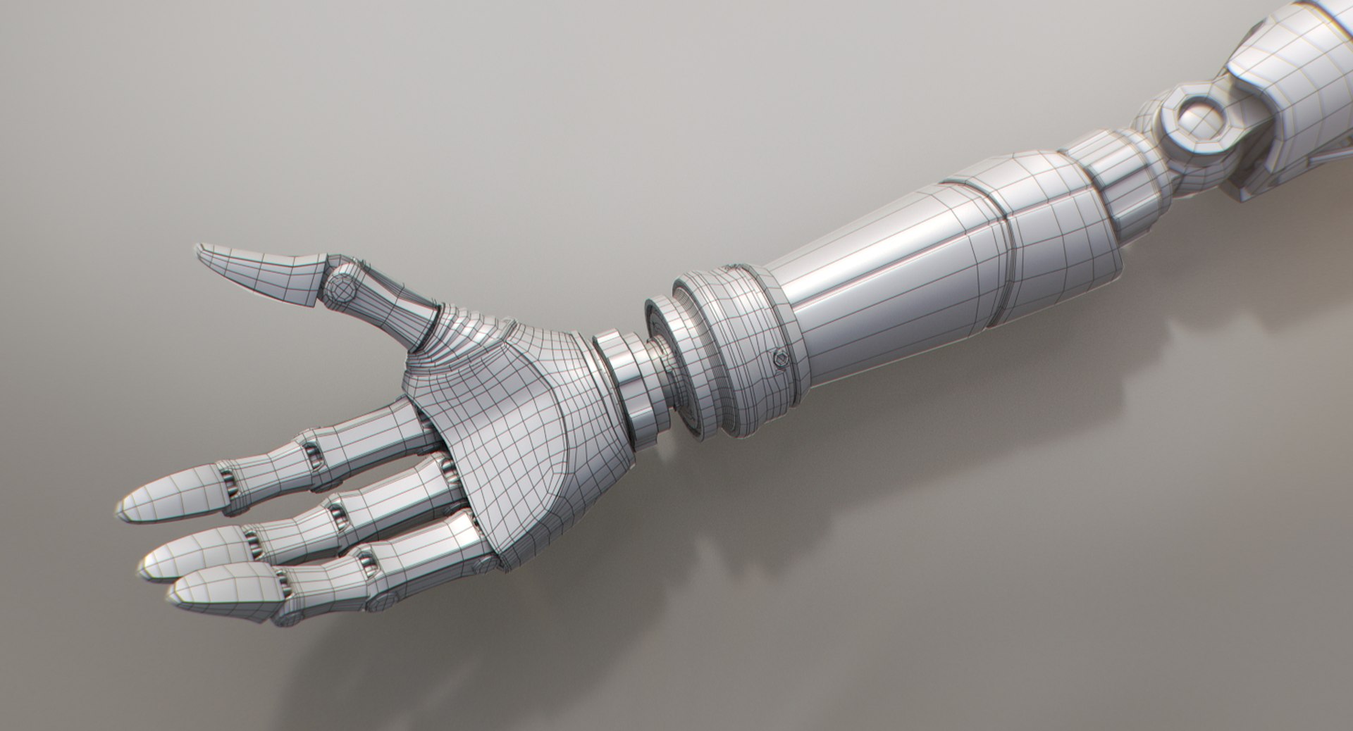 Robot Hand Arm 3D Model - TurboSquid 1350891