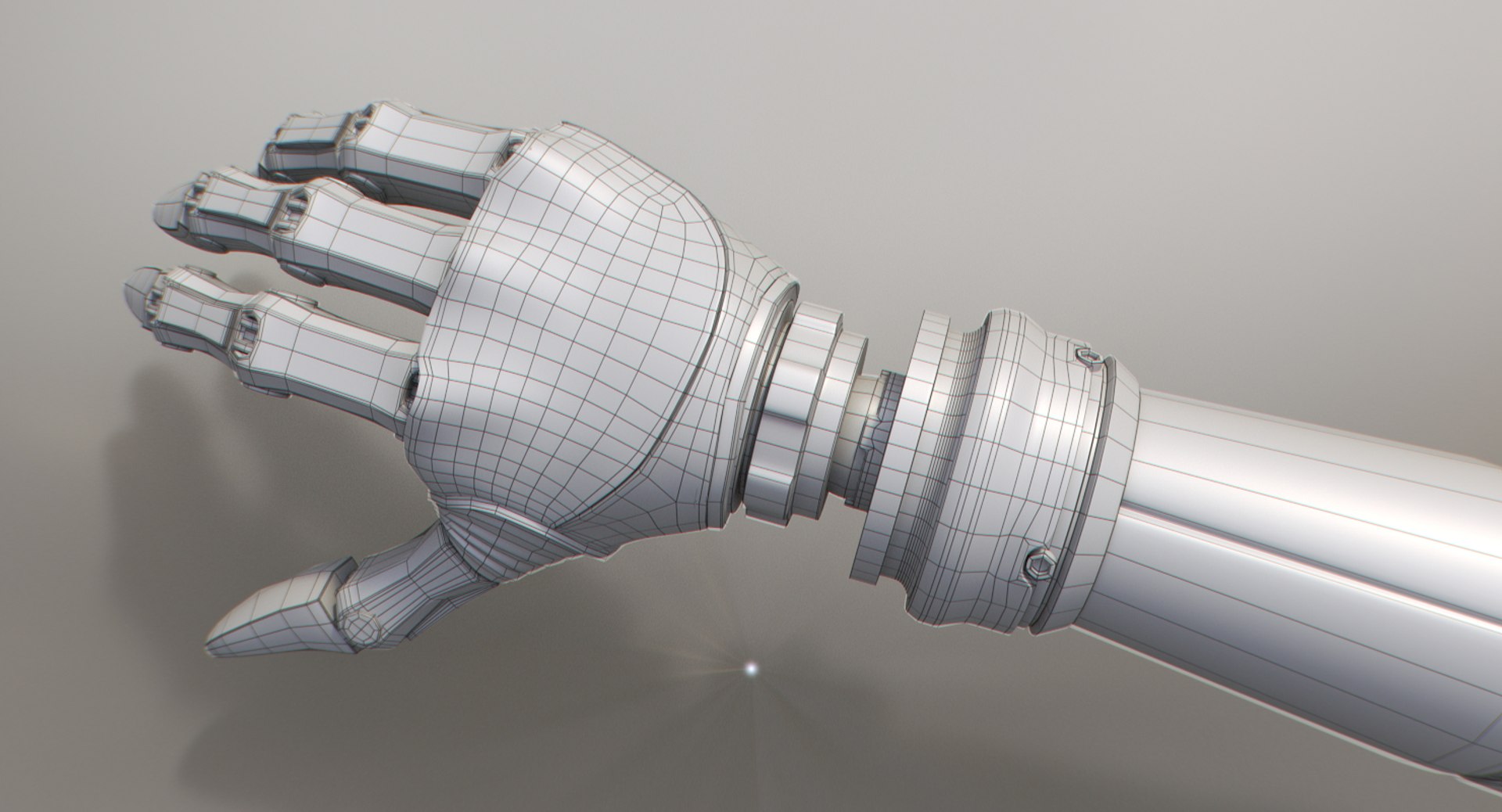 Robot Hand Arm 3D Model - TurboSquid 1350891