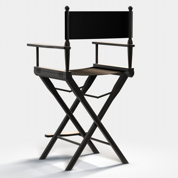 3D 3D Studio directors chair producer
