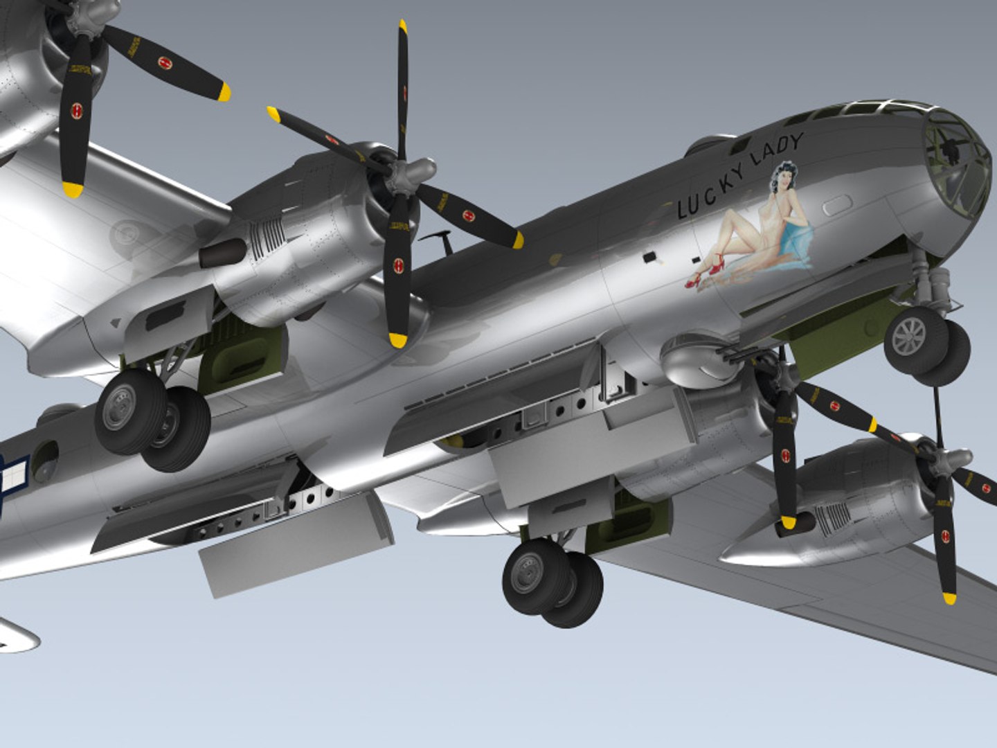 3ds B-29 Superfortress Lucky Lady