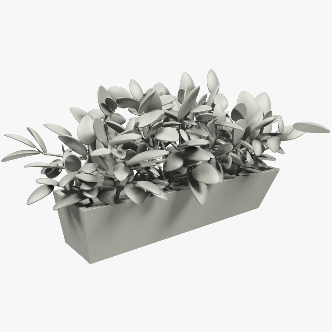 3D stylized flower pot - TurboSquid 1678098