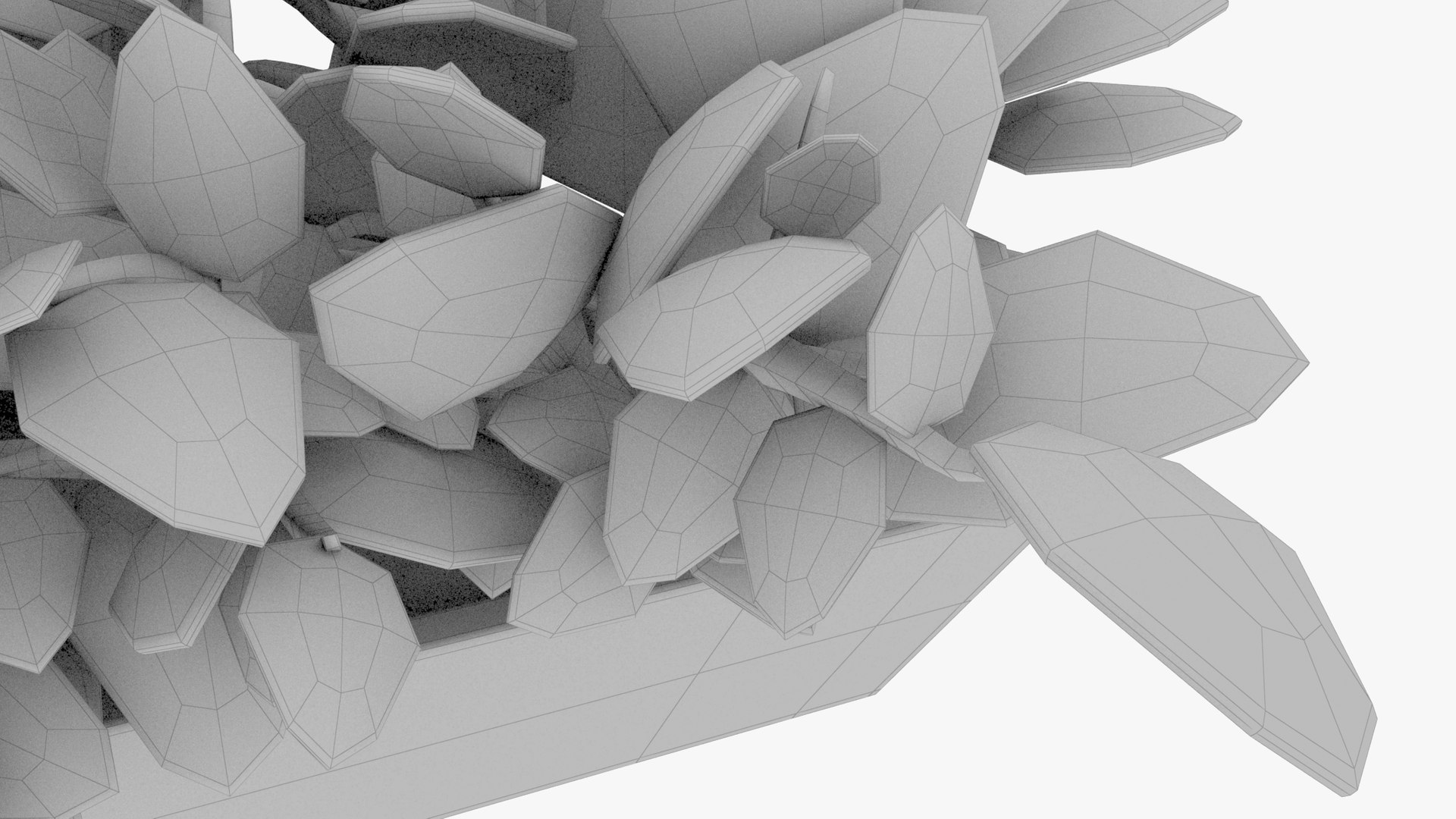 3D stylized flower pot - TurboSquid 1678098