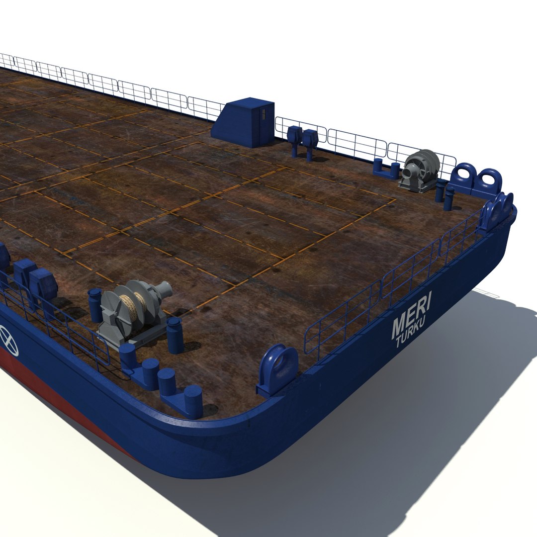 multi-purpose cargo vessel meri 3d model