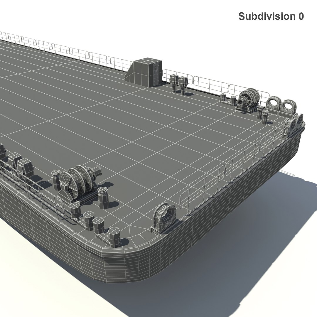 multi-purpose cargo vessel meri 3d model
