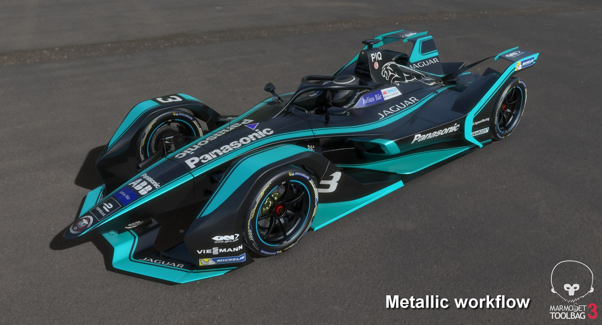 3D model gen2 panasonic racing formula - TurboSquid 1329721