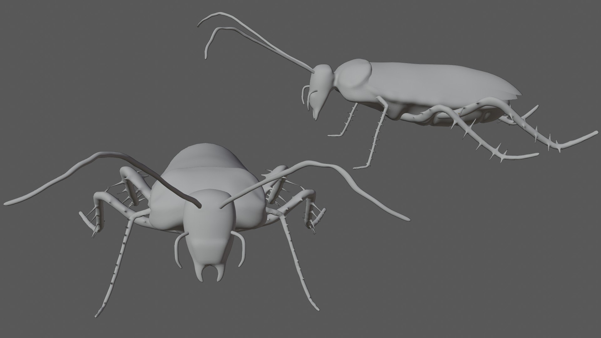3D Cockroach Model - TurboSquid 1732980