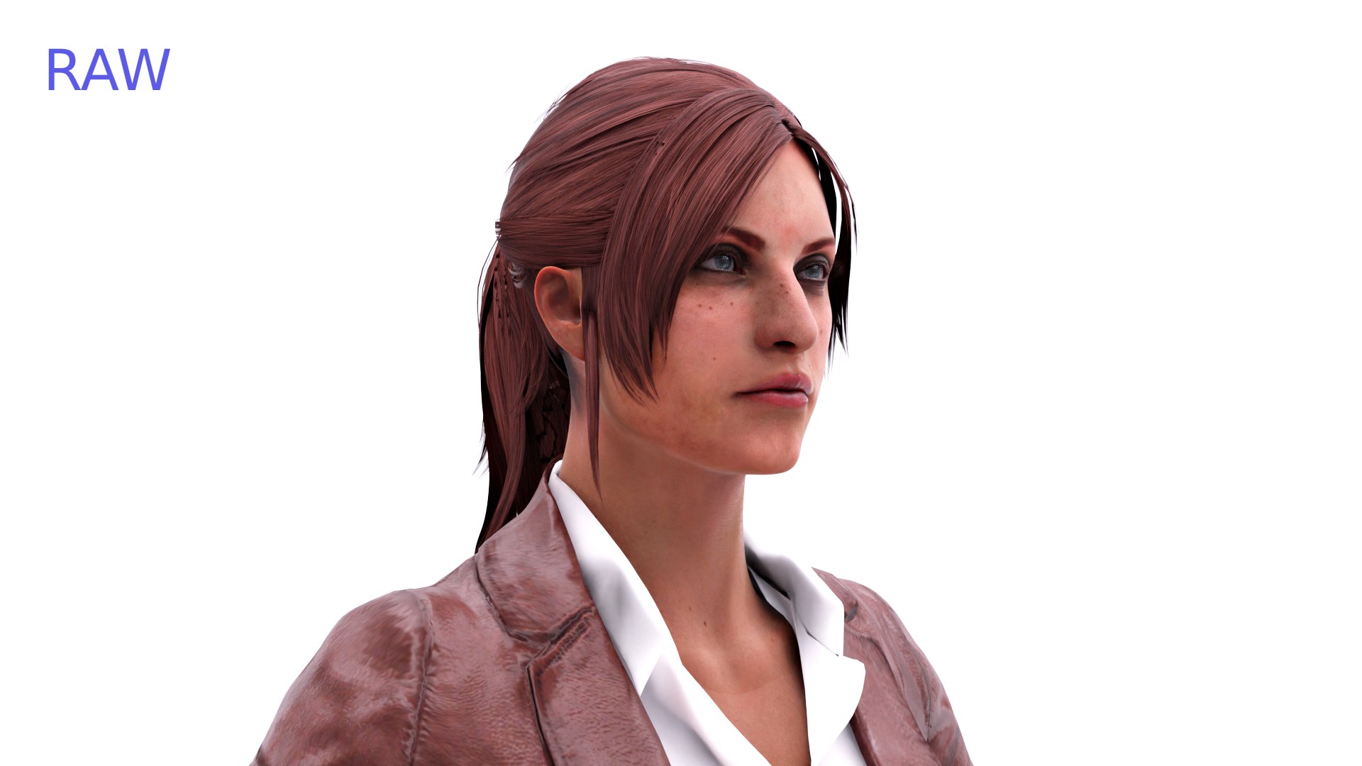 3D Cloie - Realistic Female Action Character 2 Outfits Model ...