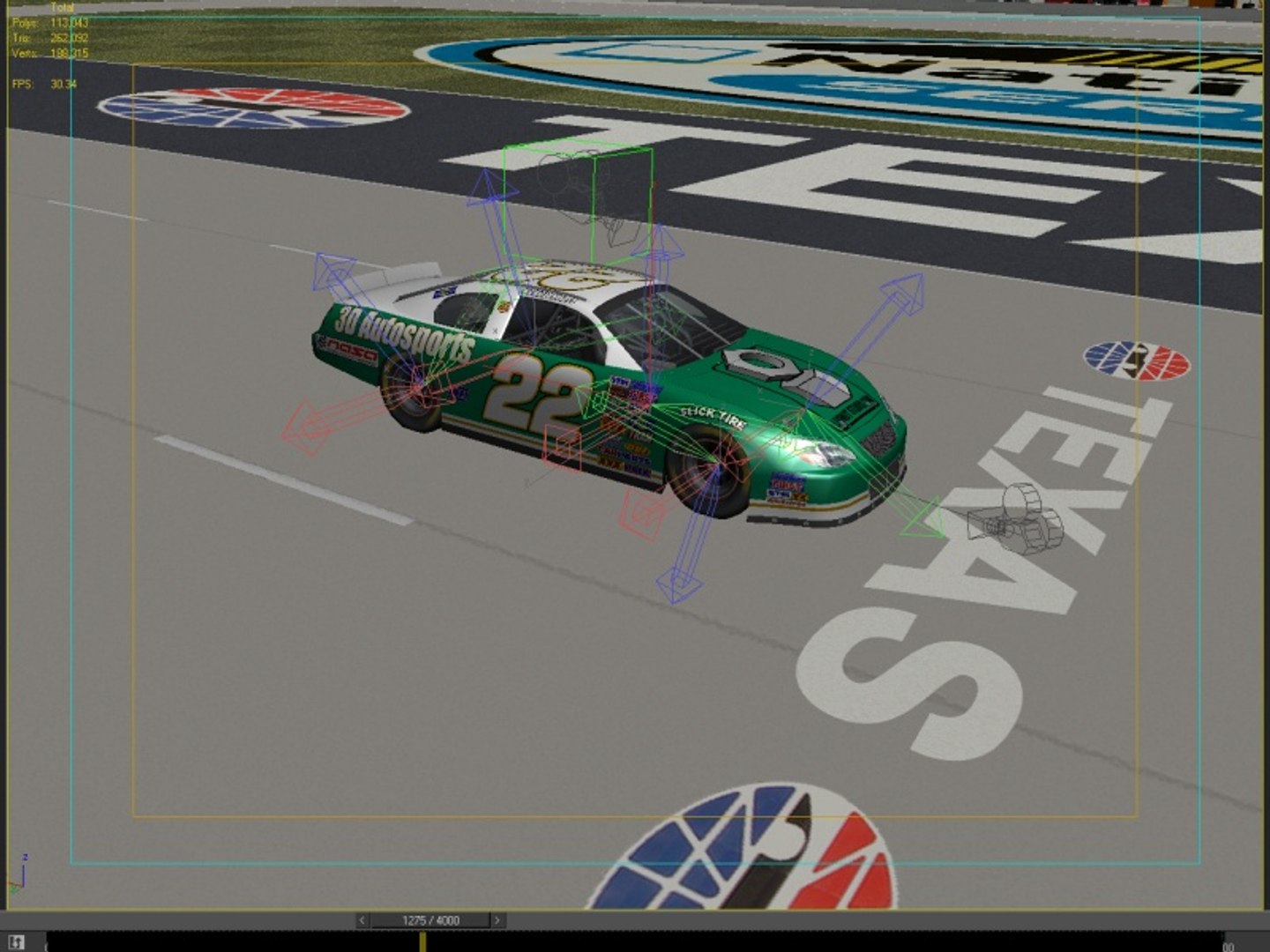 Track Motor Speedway 3d Max