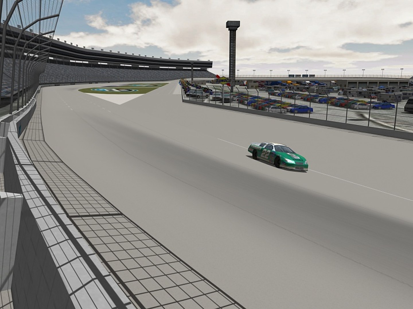 Track Motor Speedway 3d Max