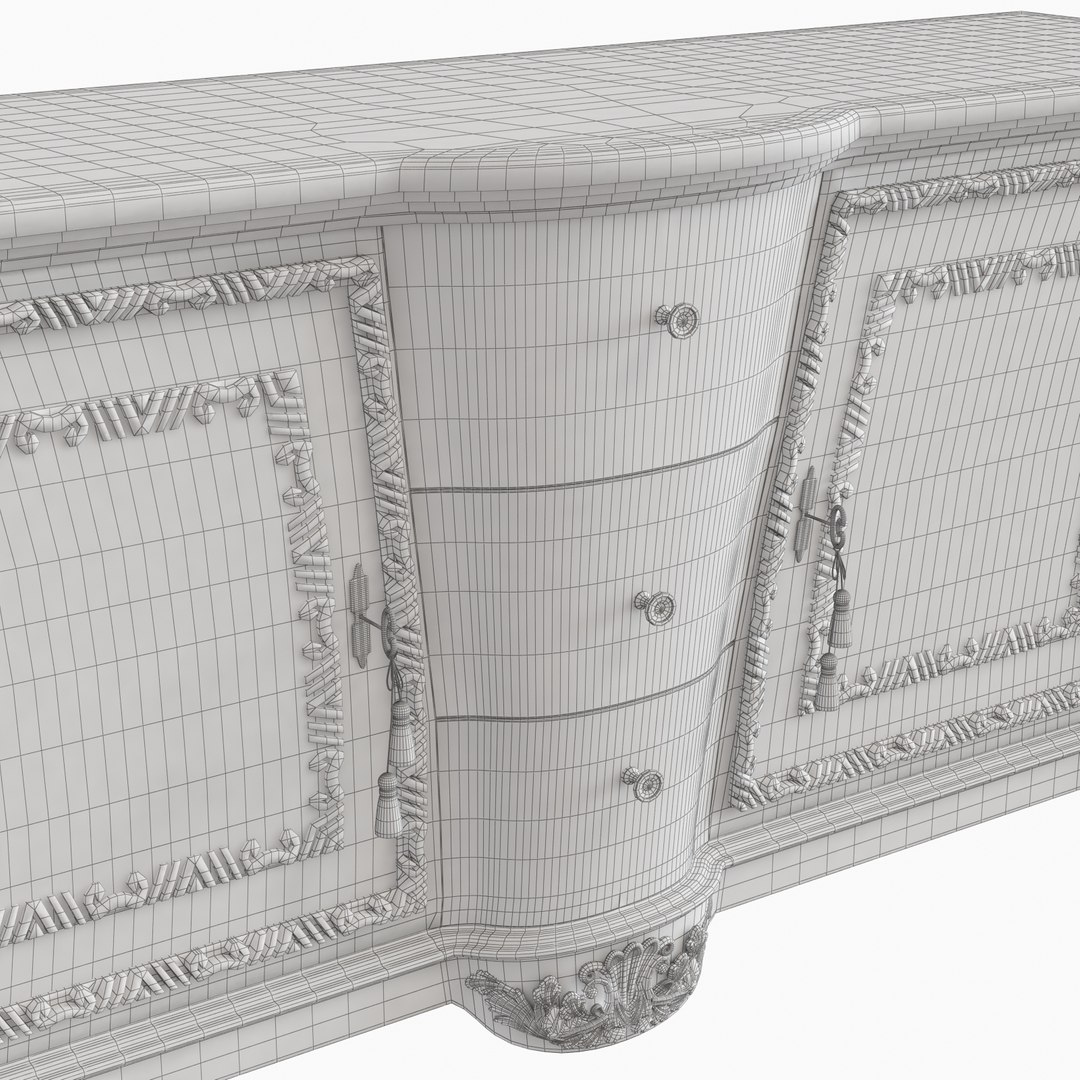 3d Model Signorini Coco 2-door Sideboard