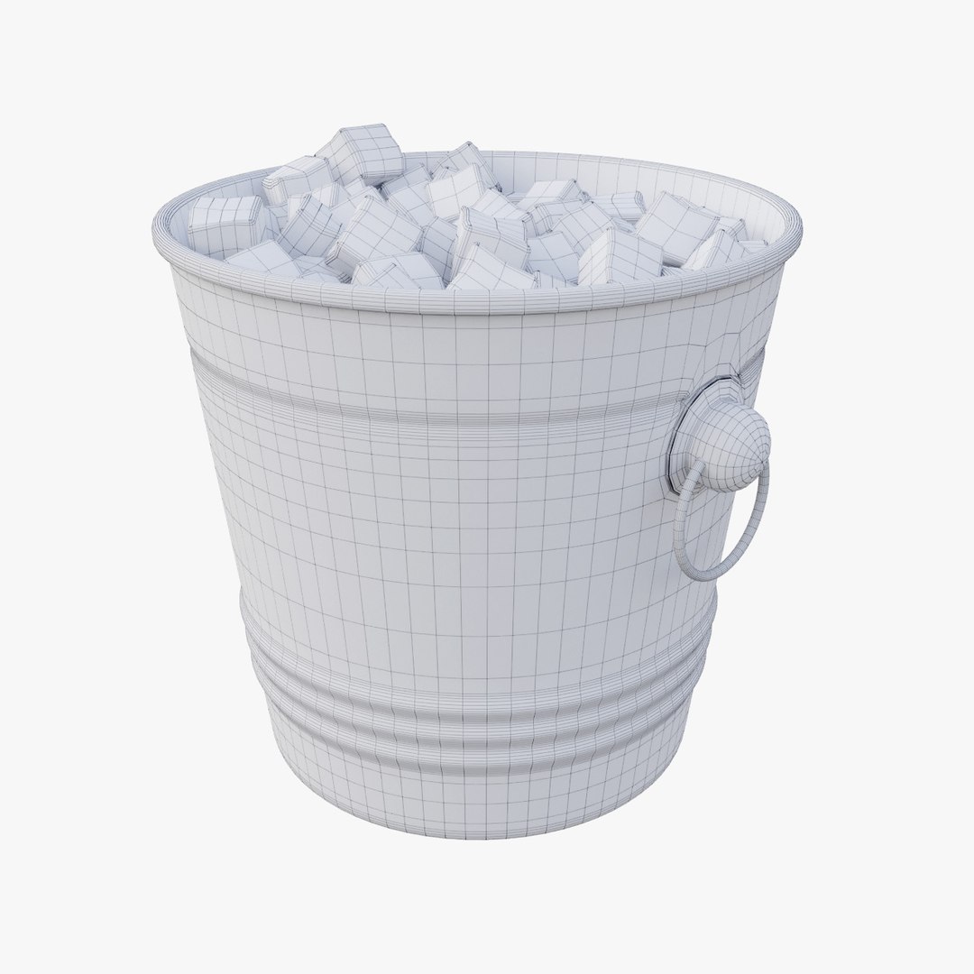 Ice Bucket 3D Model - TurboSquid 1162102