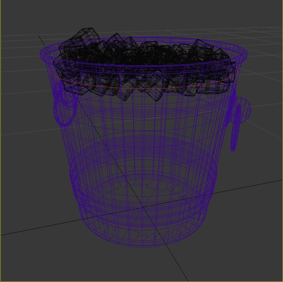Ice Bucket 3D Model - TurboSquid 1162102