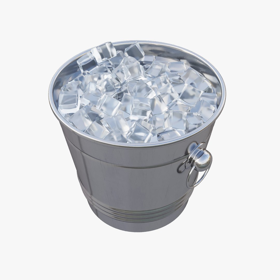 Ice Bucket 3D Model - TurboSquid 1162102