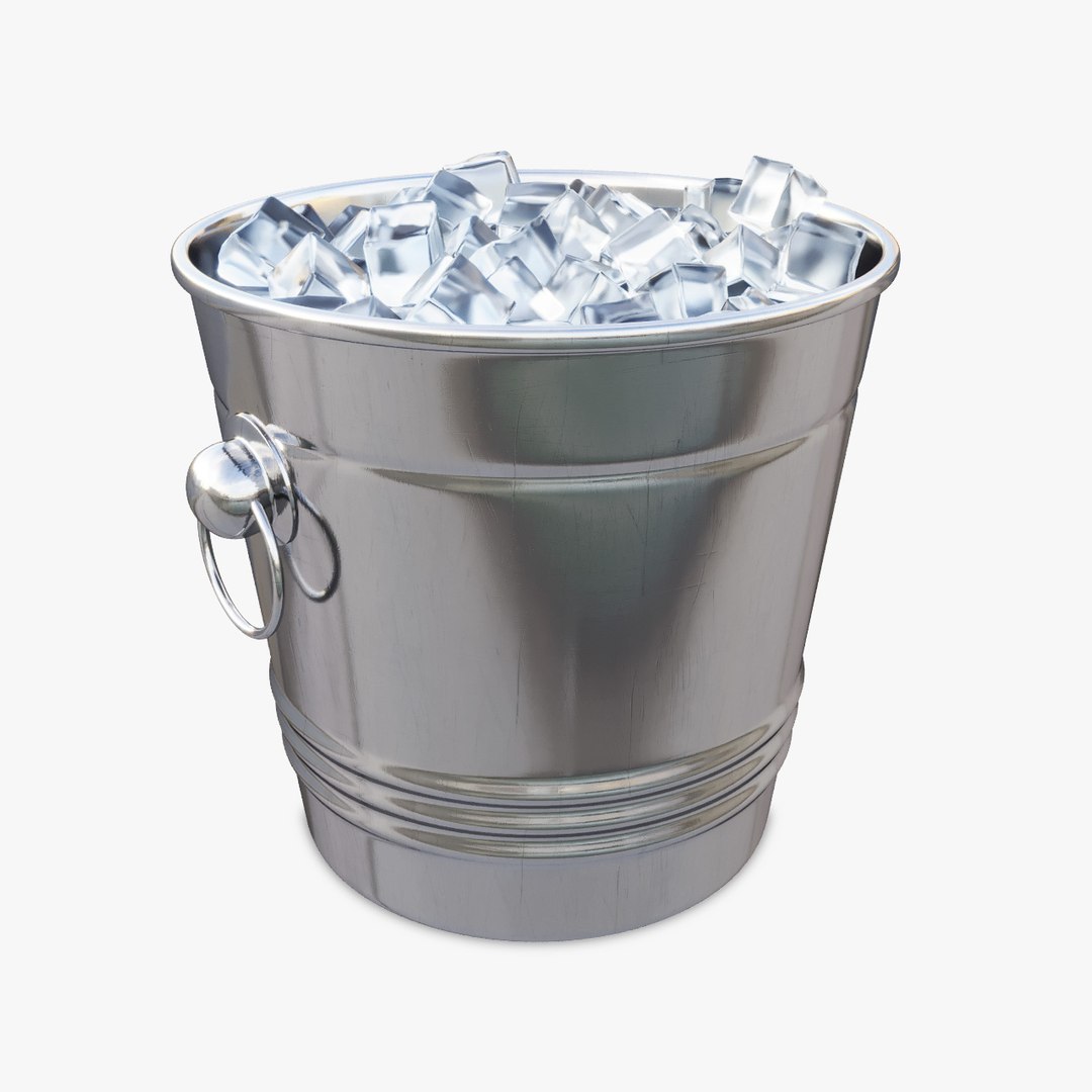 Ice Bucket 3D Model - TurboSquid 1162102