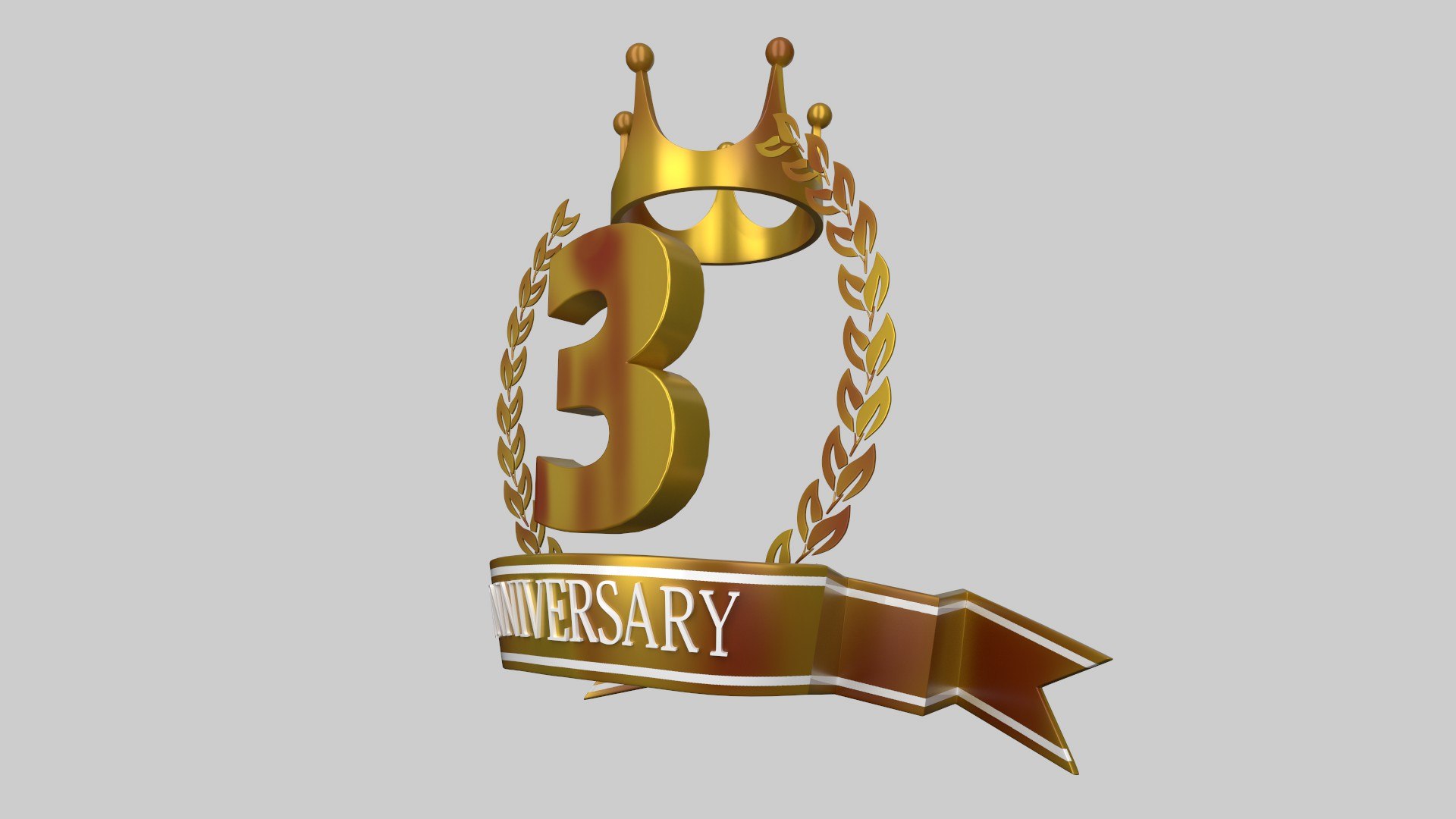 Game Anniversary Logo Prop Model - TurboSquid 2092915