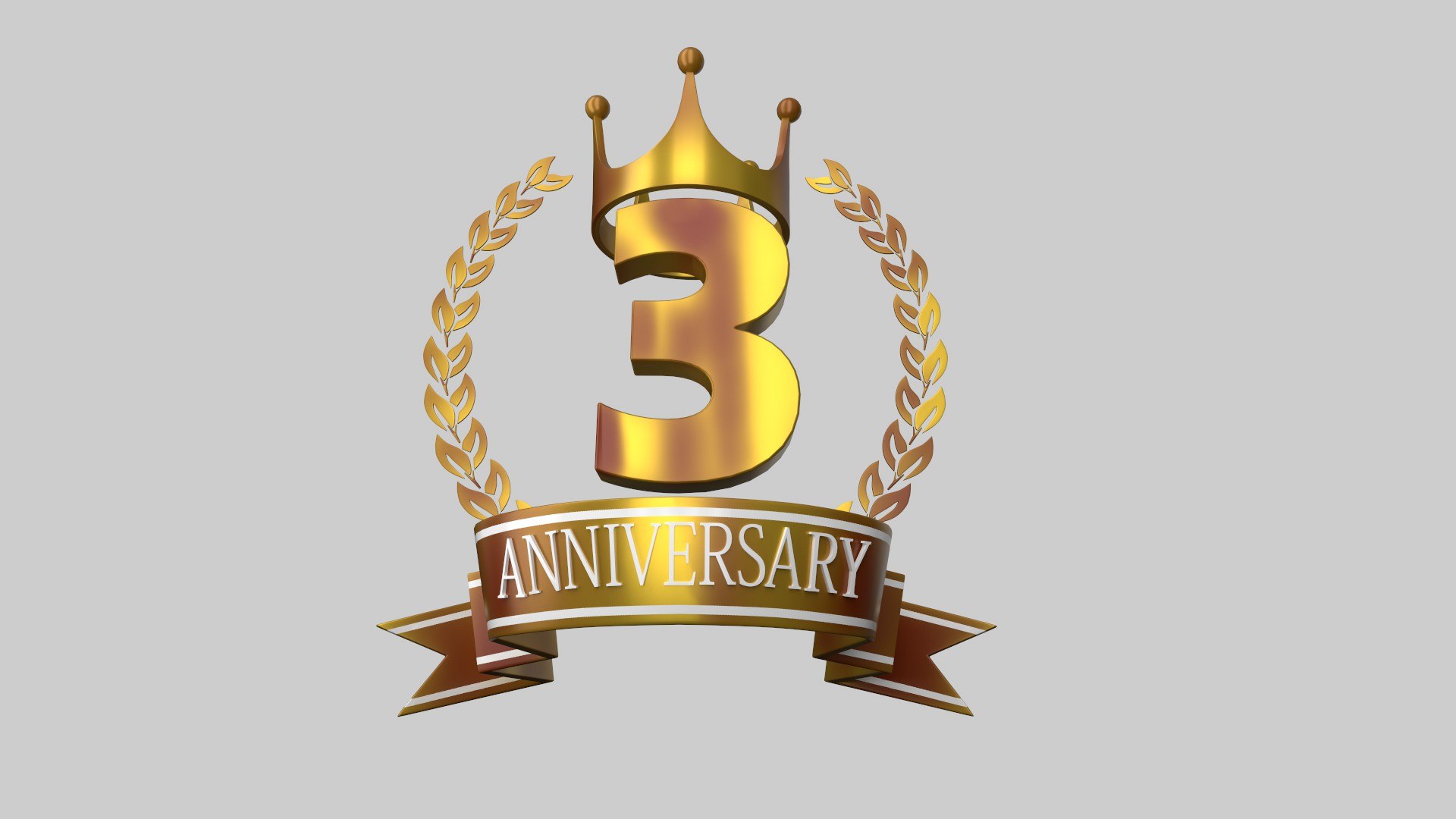 Game Anniversary Logo Prop Model - TurboSquid 2092915
