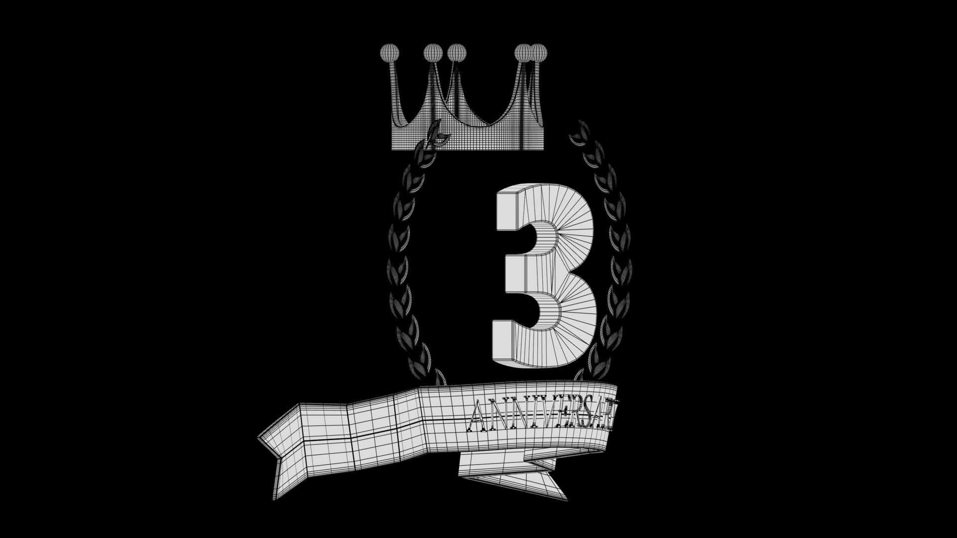 Game Anniversary Logo Prop Model - TurboSquid 2092915