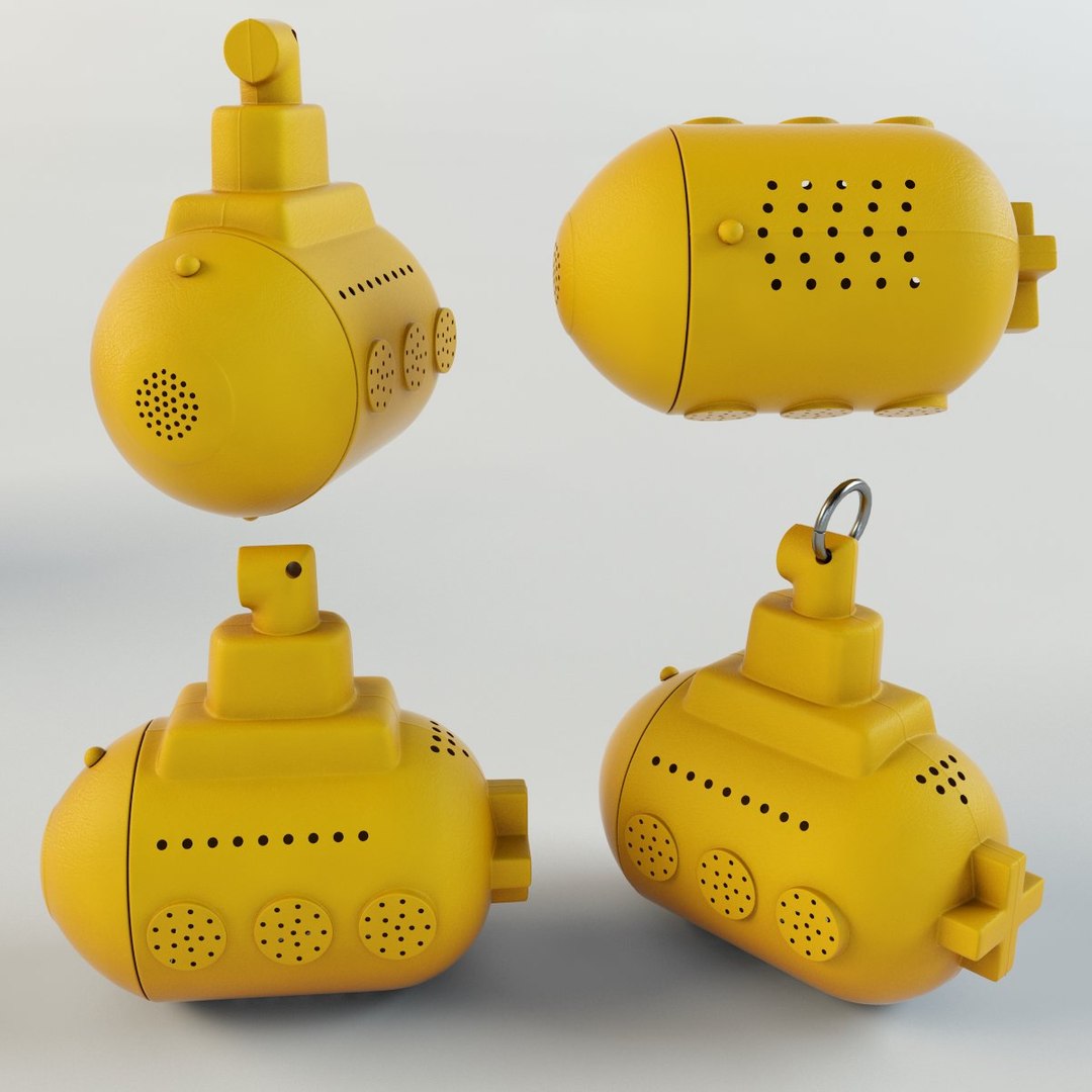 Yellow Submarine Tea Infuser 3D Model - TurboSquid 1242866
