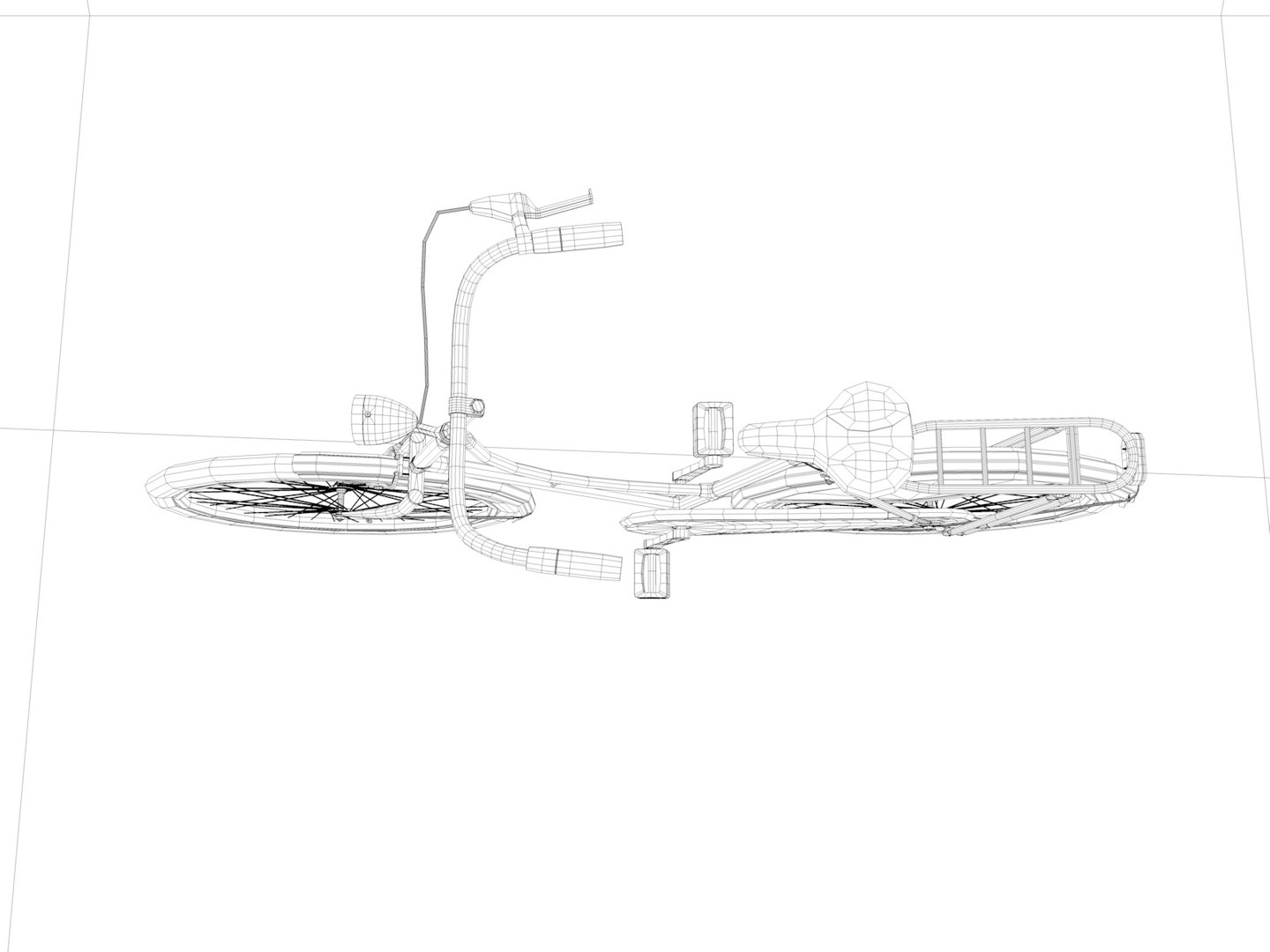 3D Grandma Bike Omafiets - TurboSquid 1370011