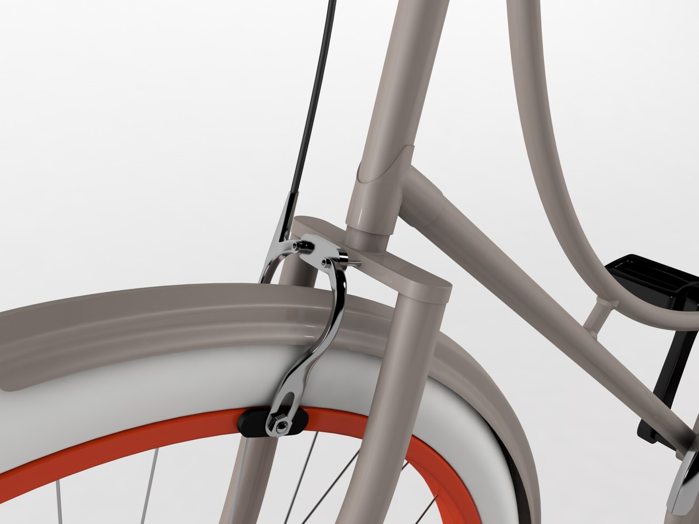 3D Grandma Bike Omafiets - TurboSquid 1370011