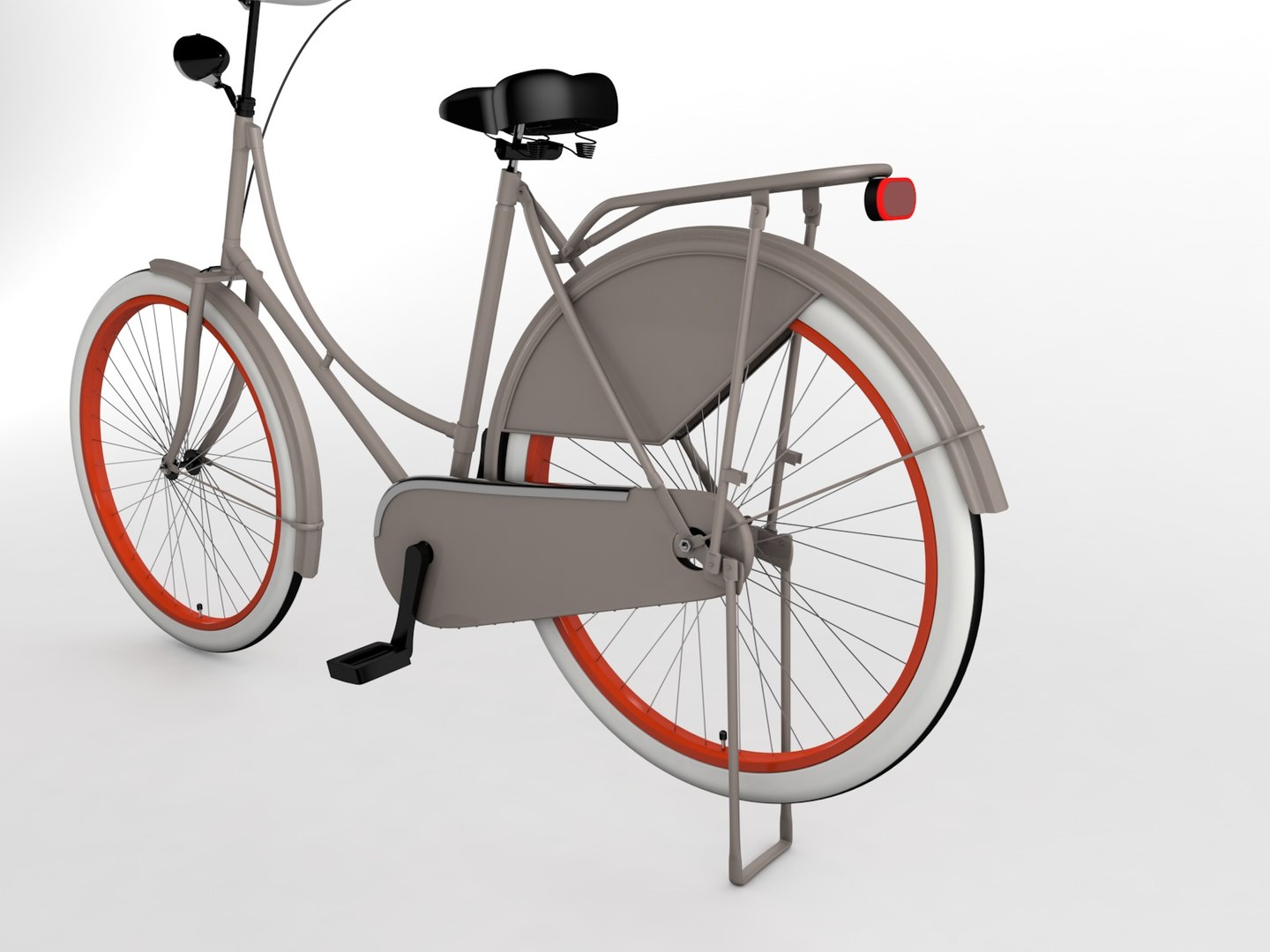 3D Grandma Bike Omafiets - TurboSquid 1370011