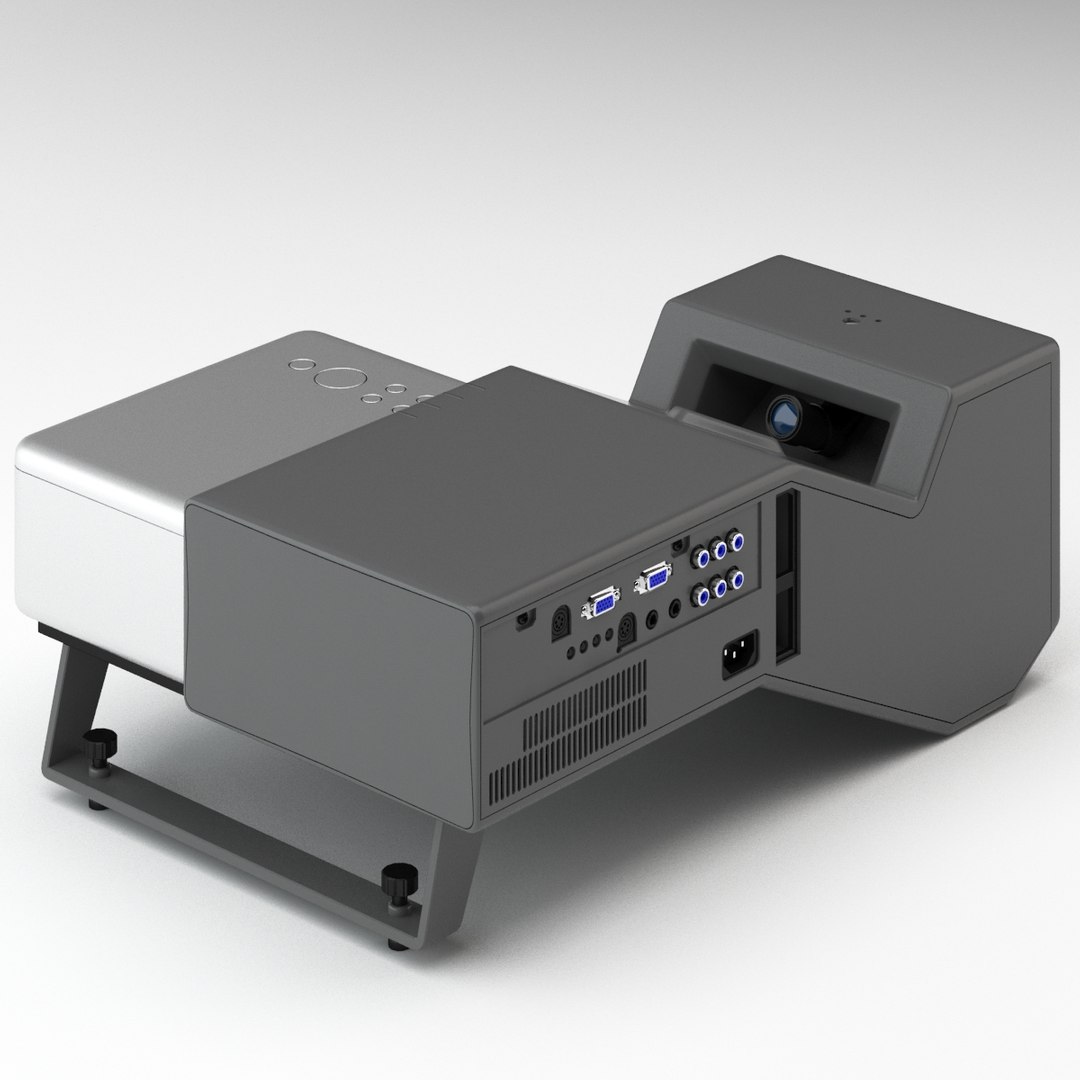 Projector 3D model - TurboSquid 1502185