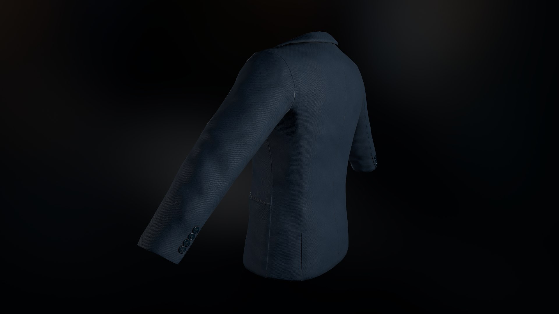 Blue Blazer Jacket 3D Model - TurboSquid 1616074