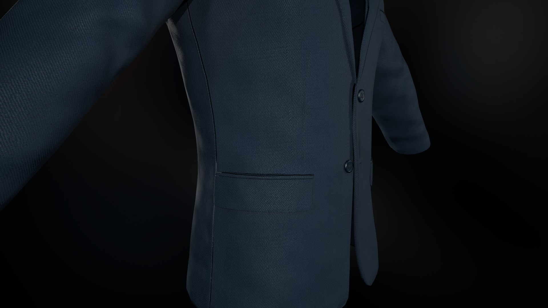 Blue Blazer Jacket 3D Model - TurboSquid 1616074