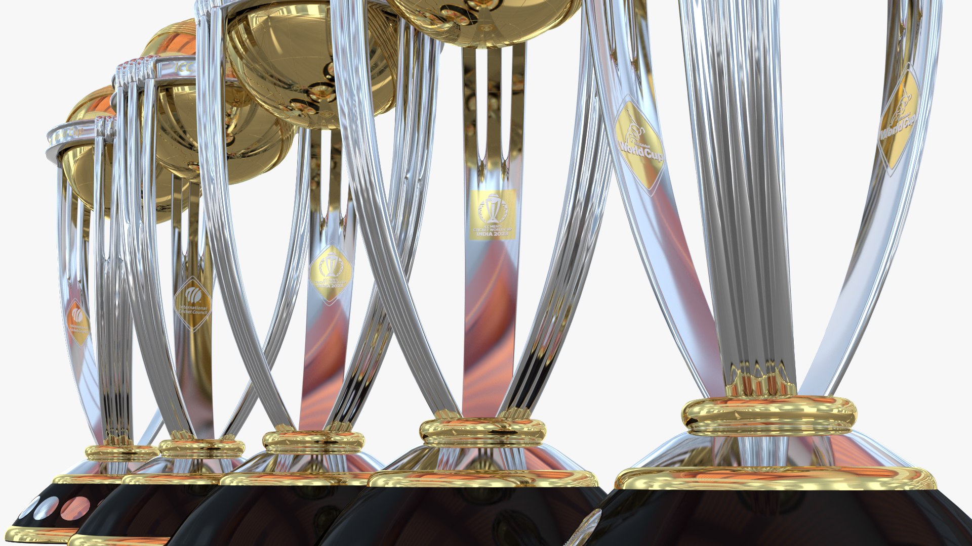 3D ICC Cricket World Cup 2023 ALL Trophy 2023 - TurboSquid 2133016