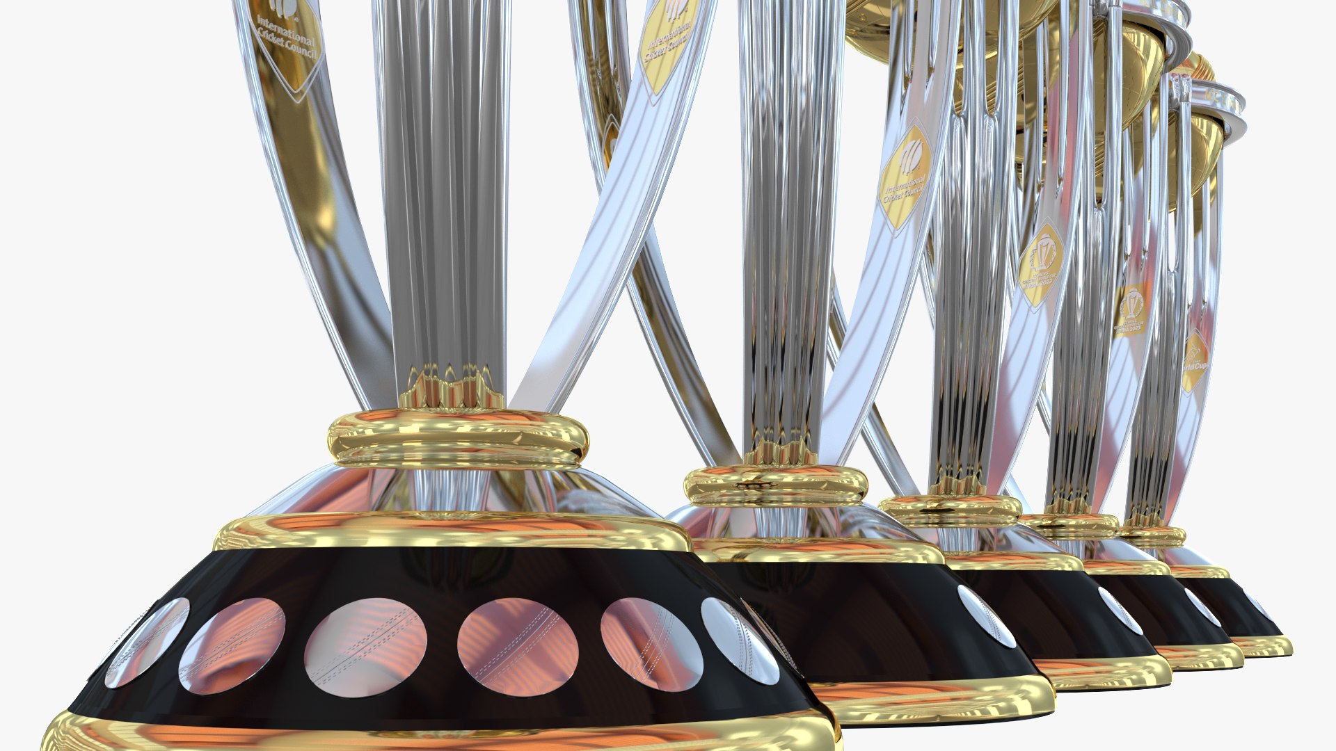 3D ICC Cricket World Cup 2023 ALL Trophy 2023 - TurboSquid 2133016