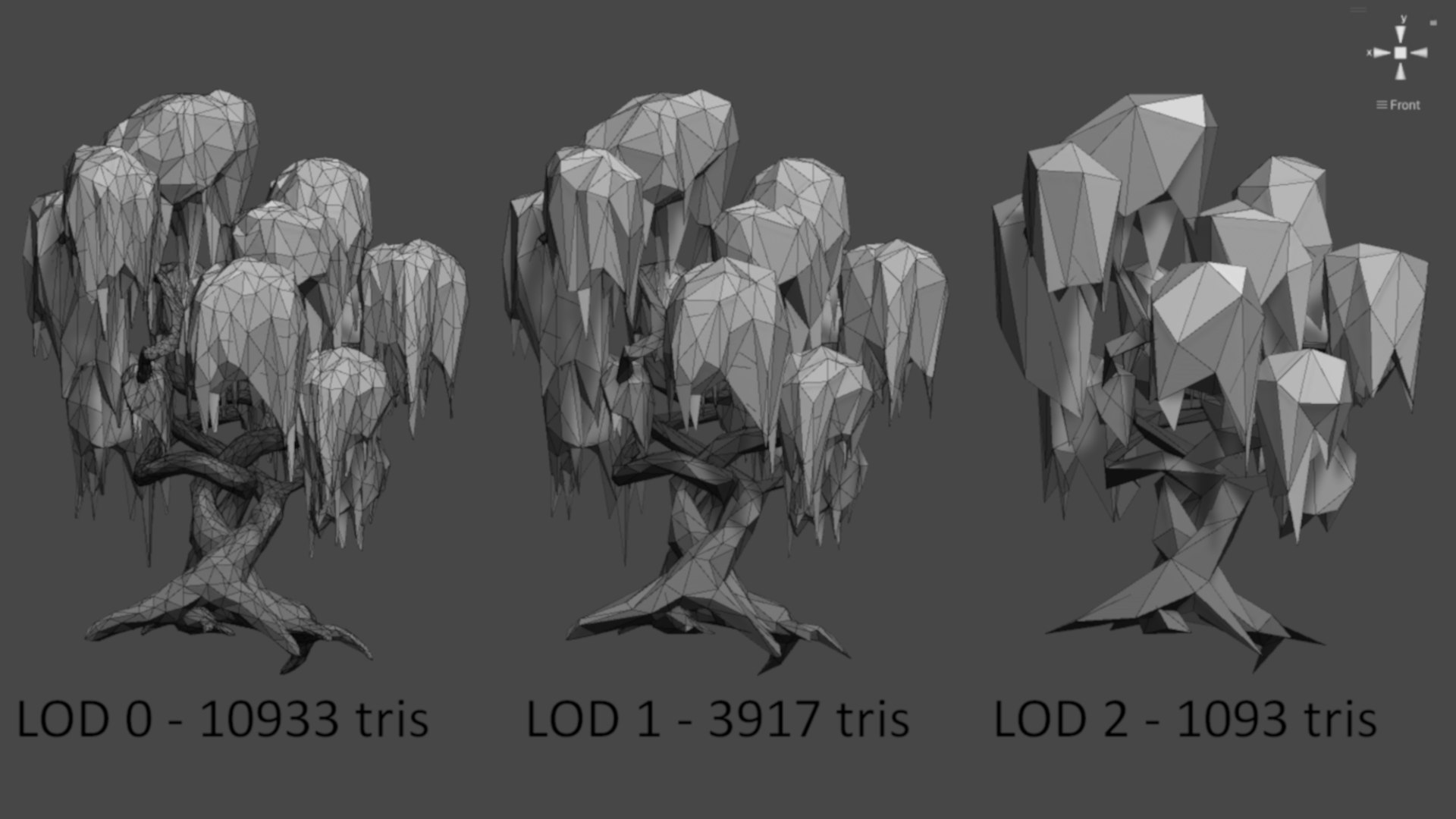 3D Low Poly Fantasy Trees model - TurboSquid 2140568