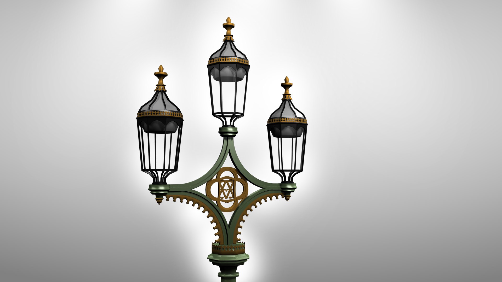 street lamp obj
