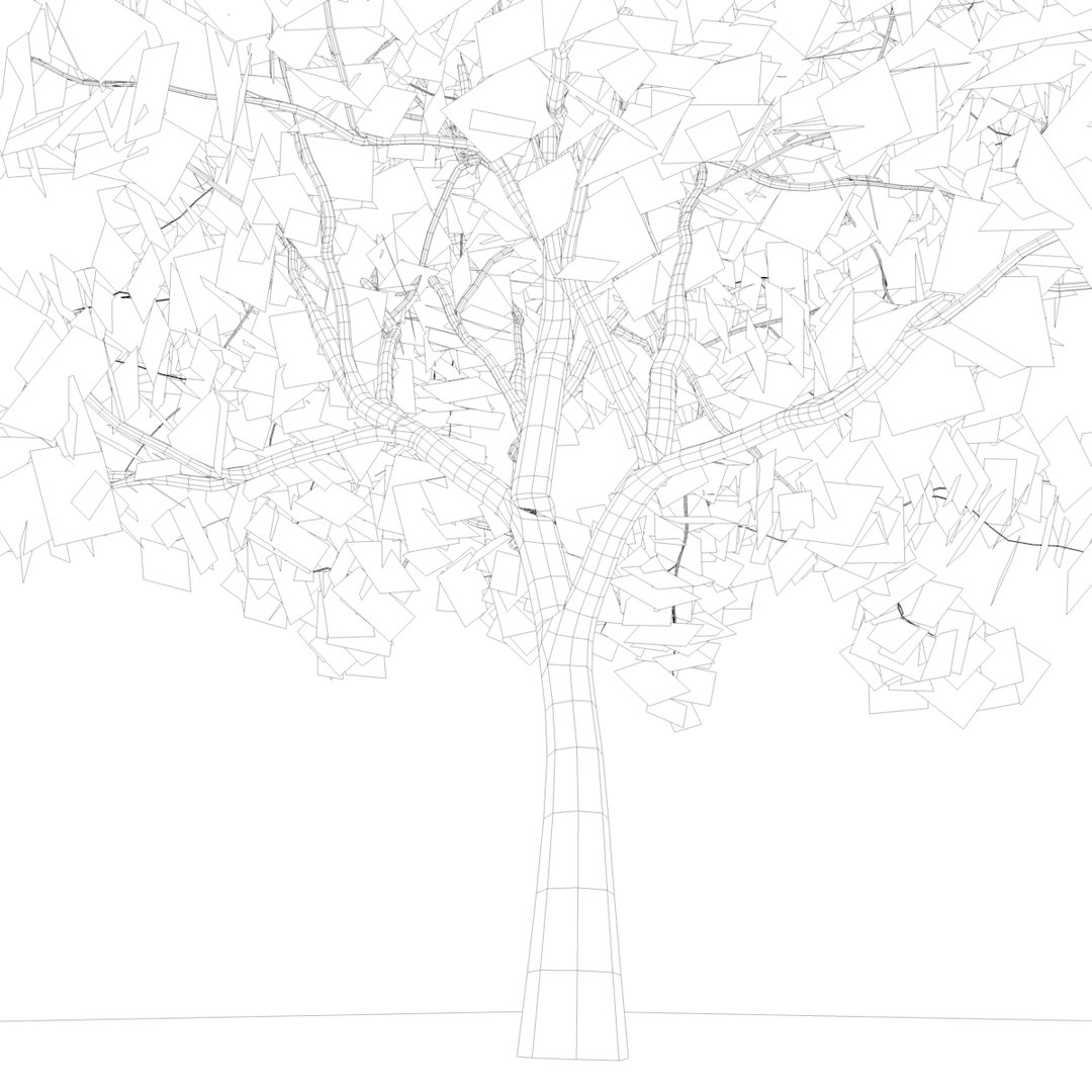 Deciduous Tree Obj