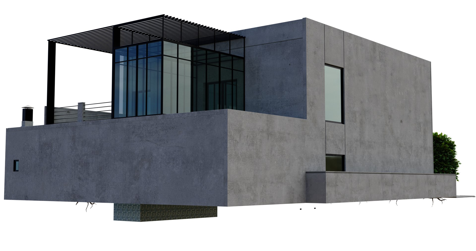 3D Environmental Contemporary Home - TurboSquid 1944936