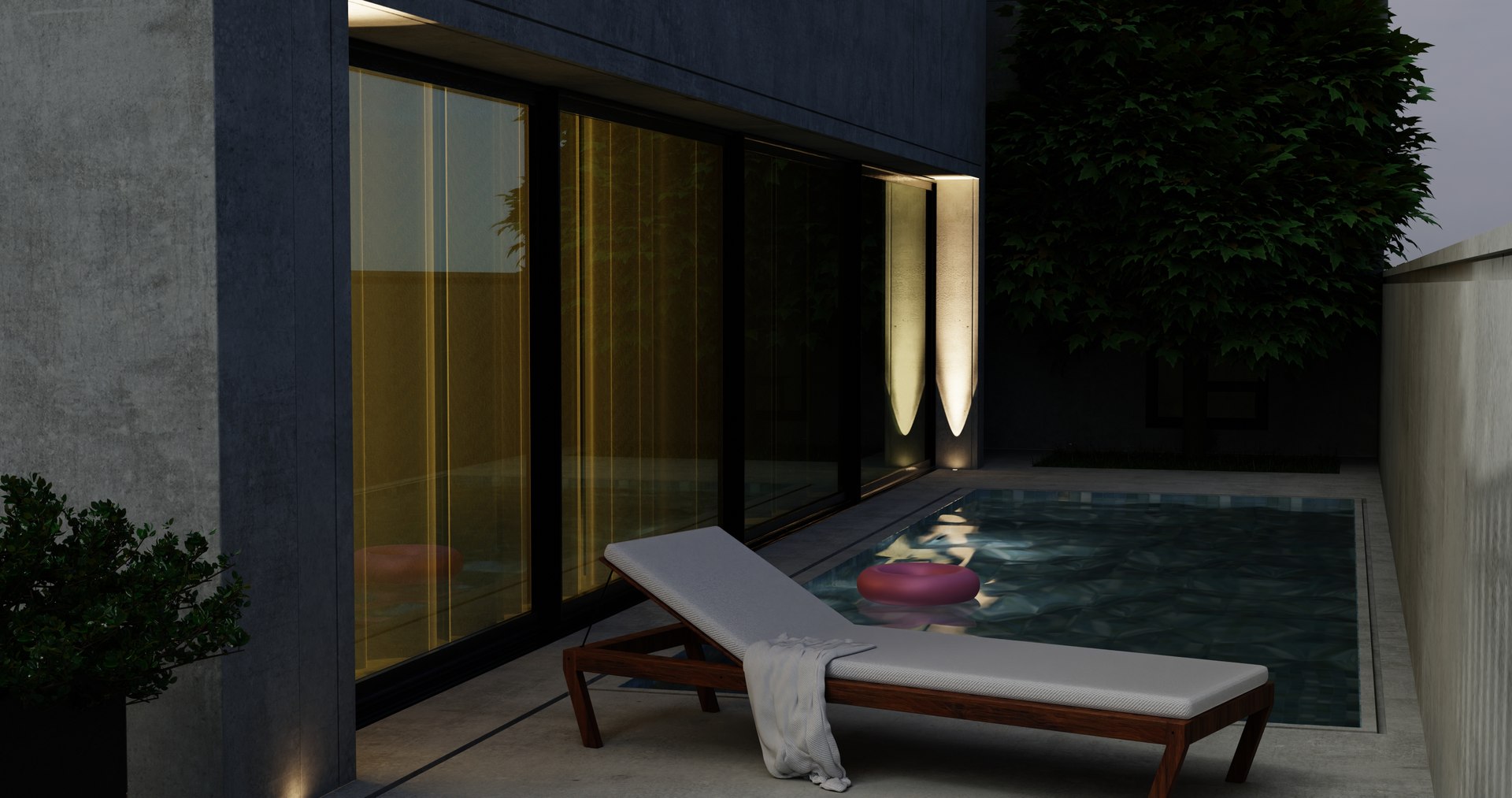 3D Environmental Contemporary Home - TurboSquid 1944936