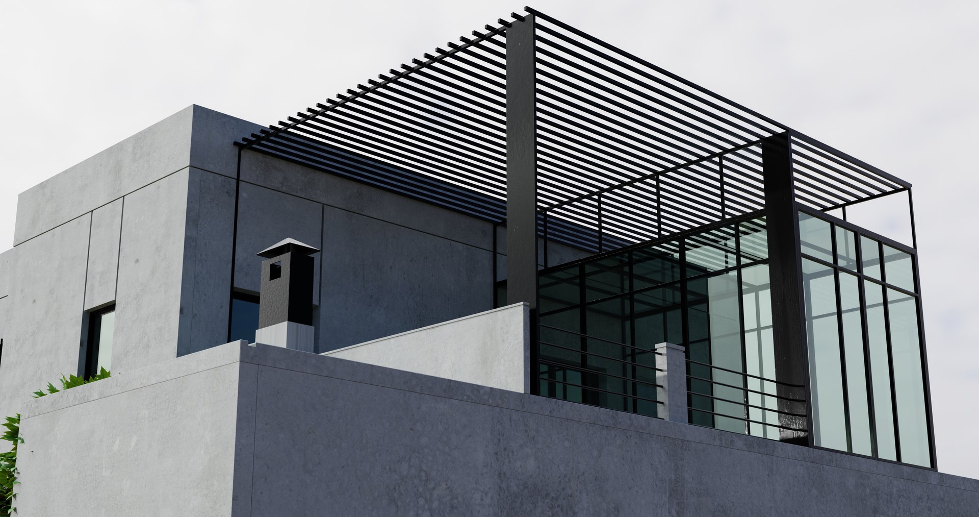 3D Environmental Contemporary Home - TurboSquid 1944936