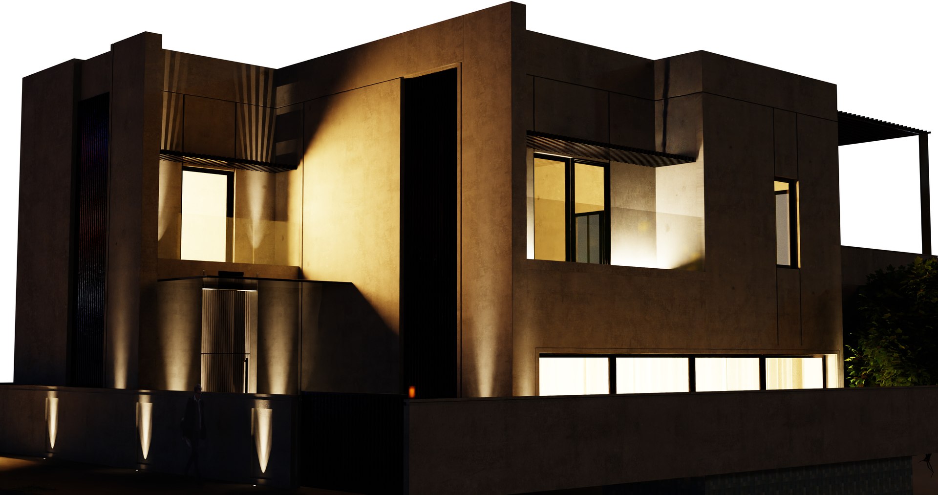 3D Environmental Contemporary Home - TurboSquid 1944936