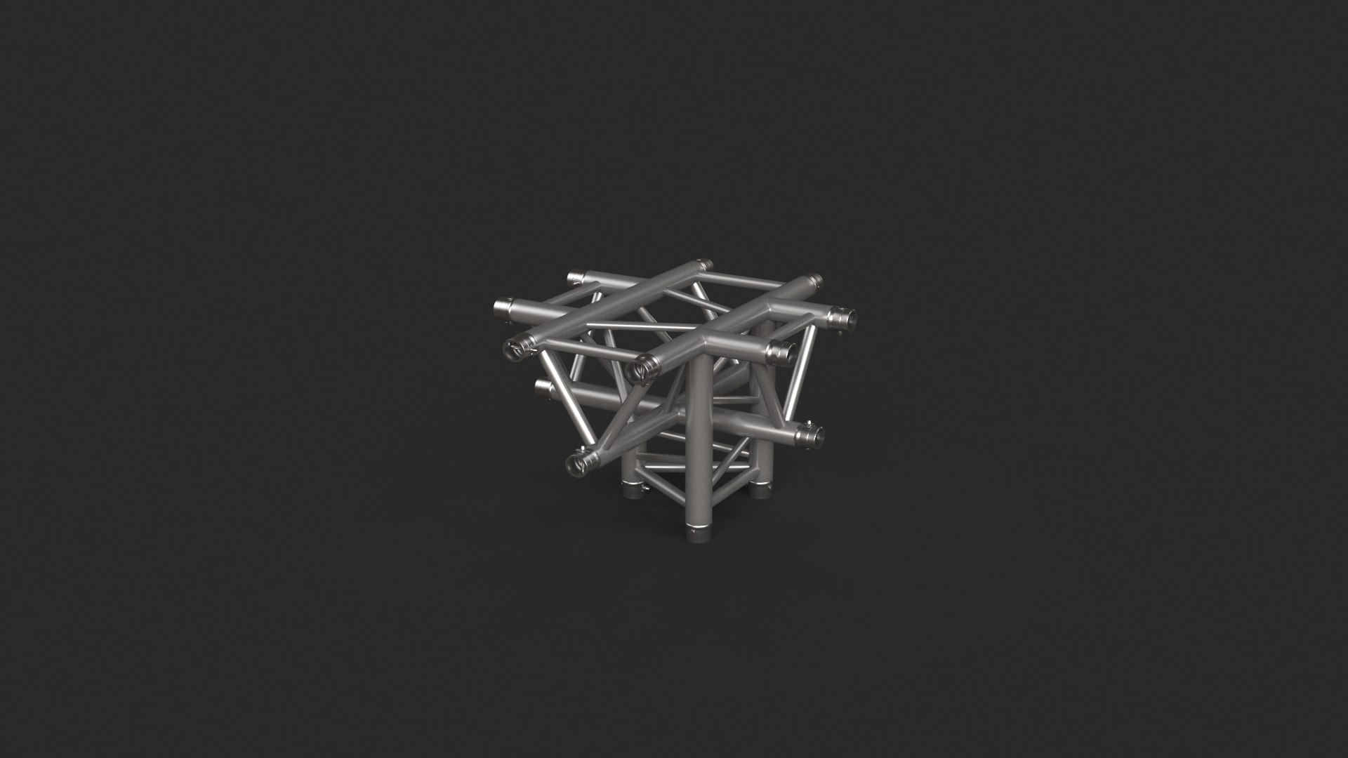 Triangular Truss A 40T K9 Model - TurboSquid 2045704
