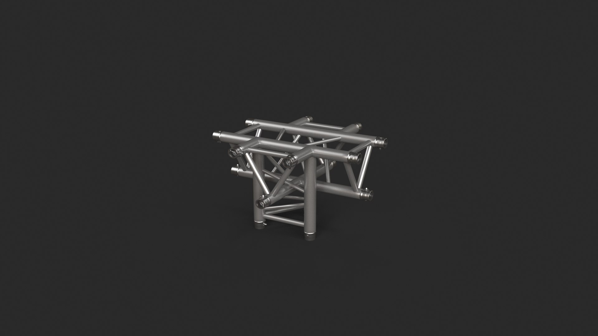 Triangular Truss A 40T K9 Model - TurboSquid 2045704