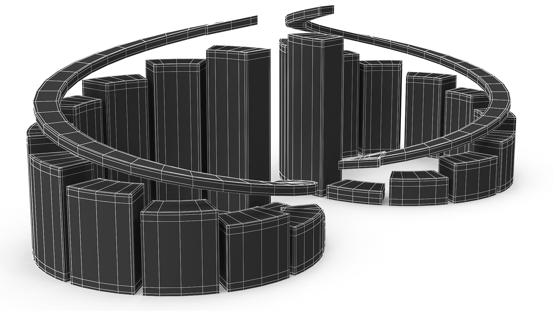 Graph 3D Model - TurboSquid 1502876