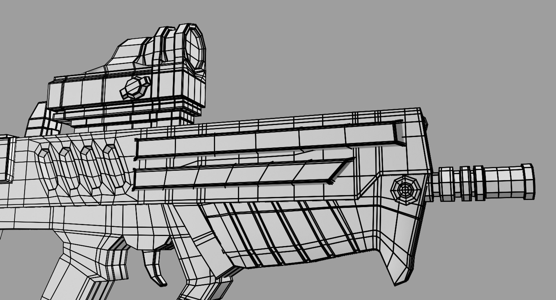 Fort-221 Assault Rifle Fbx