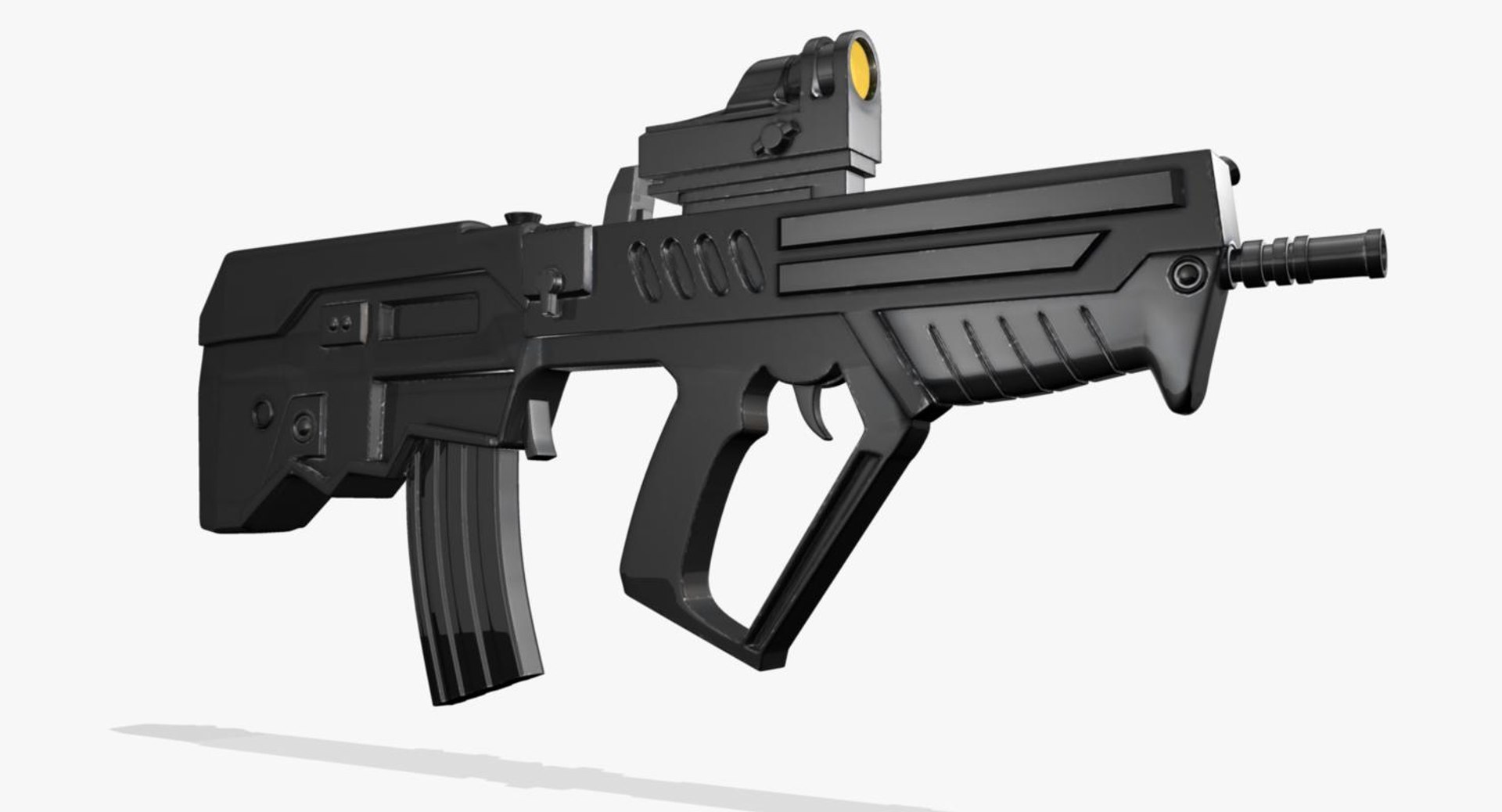 Fort-221 Assault Rifle Fbx